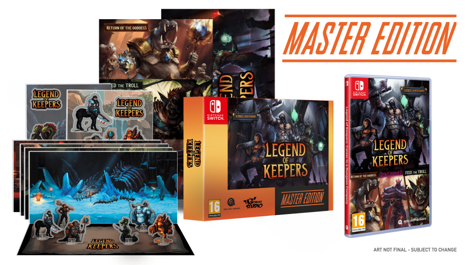 Legend of Keepers: Careers of a Dungeon Master Nintendo Switch™ (Master ...