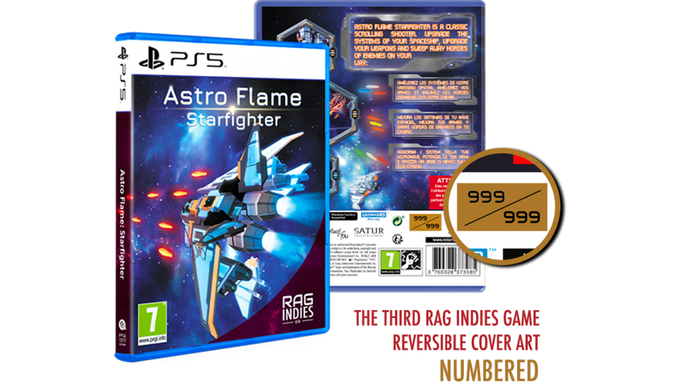 Astro Flame: Starfighter PS5™ (RAG INDIES)