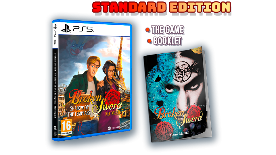 BROKEN SWORD - SHADOW OF THE TEMPLARS: REFORGED PS5™