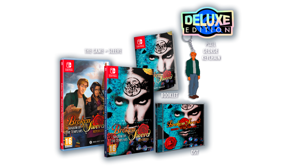 BROKEN SWORD - SHADOW OF THE TEMPLARS: REFORGED Nintendo Switch ...