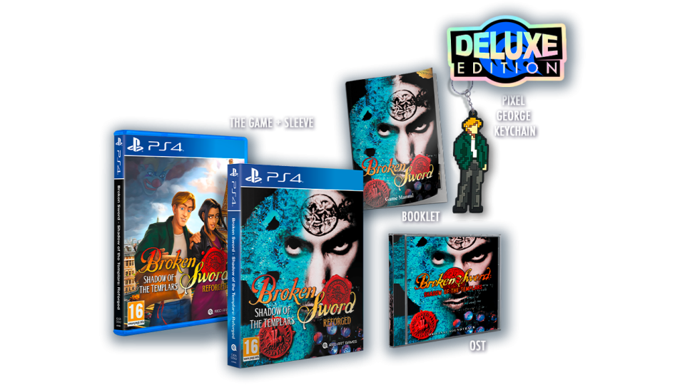 BROKEN SWORD - SHADOW OF THE TEMPLARS: REFORGED PS4™ (Deluxe Edition)
